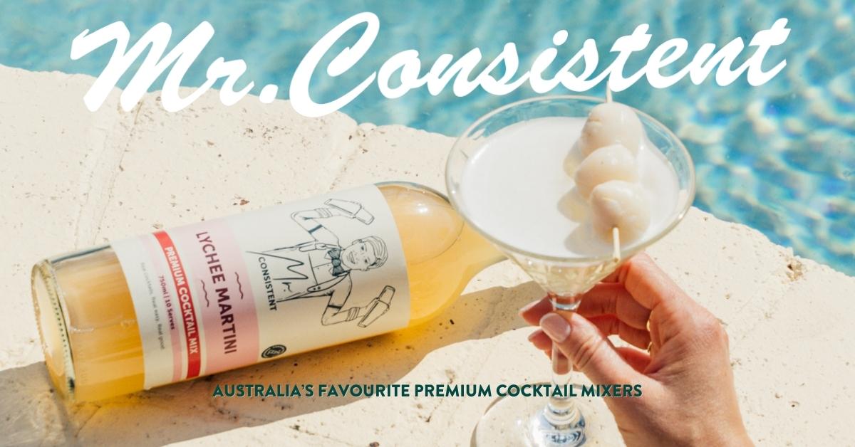 Mr. Consistent • #1 Aussie Fave Cocktail & Mocktail Mixers